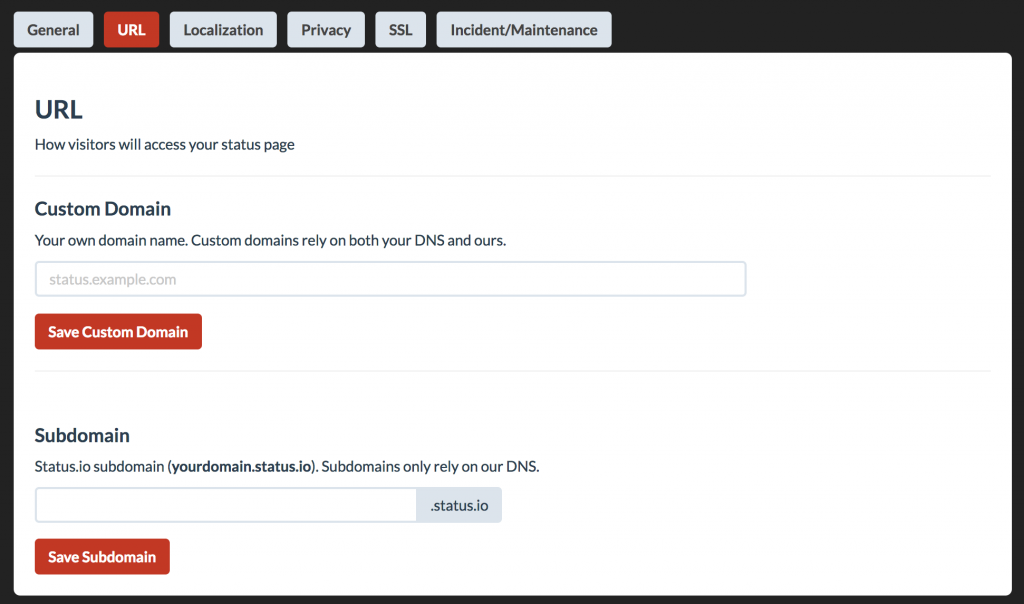 1 | Status.io Knowledge Base