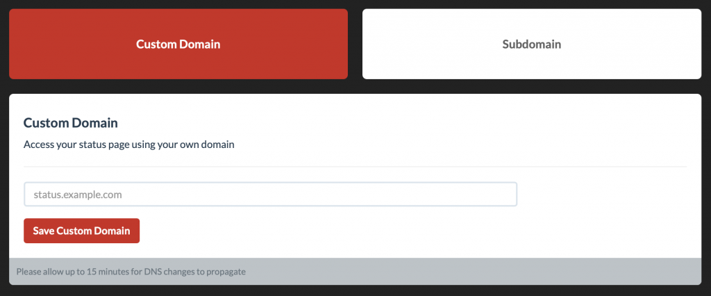 URL / Web Address | Status.io Knowledge Base