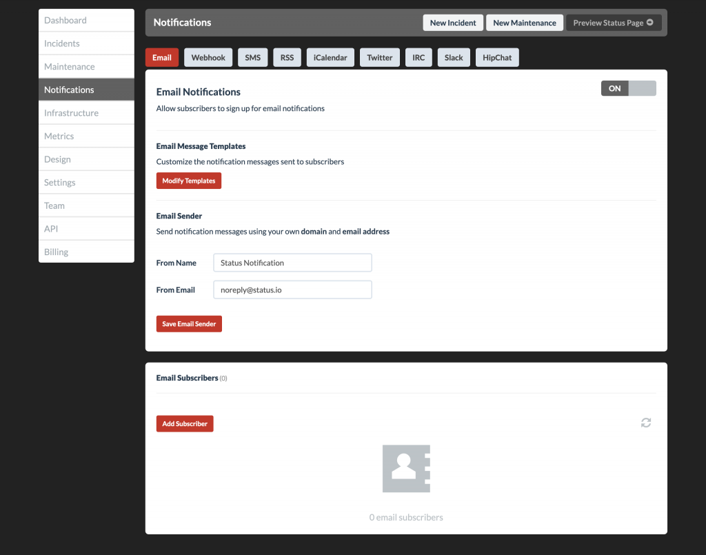 Getting Started with Status.io | Status.io Knowledge Base