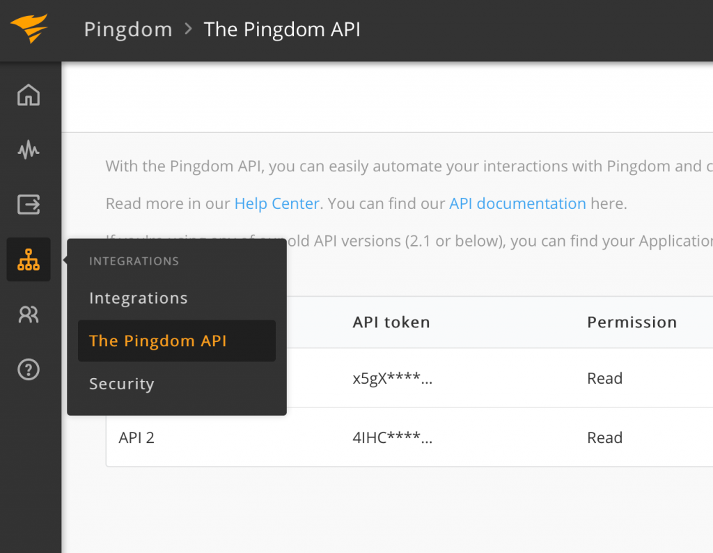 Pingdom Metrics | Status.io Knowledge Base