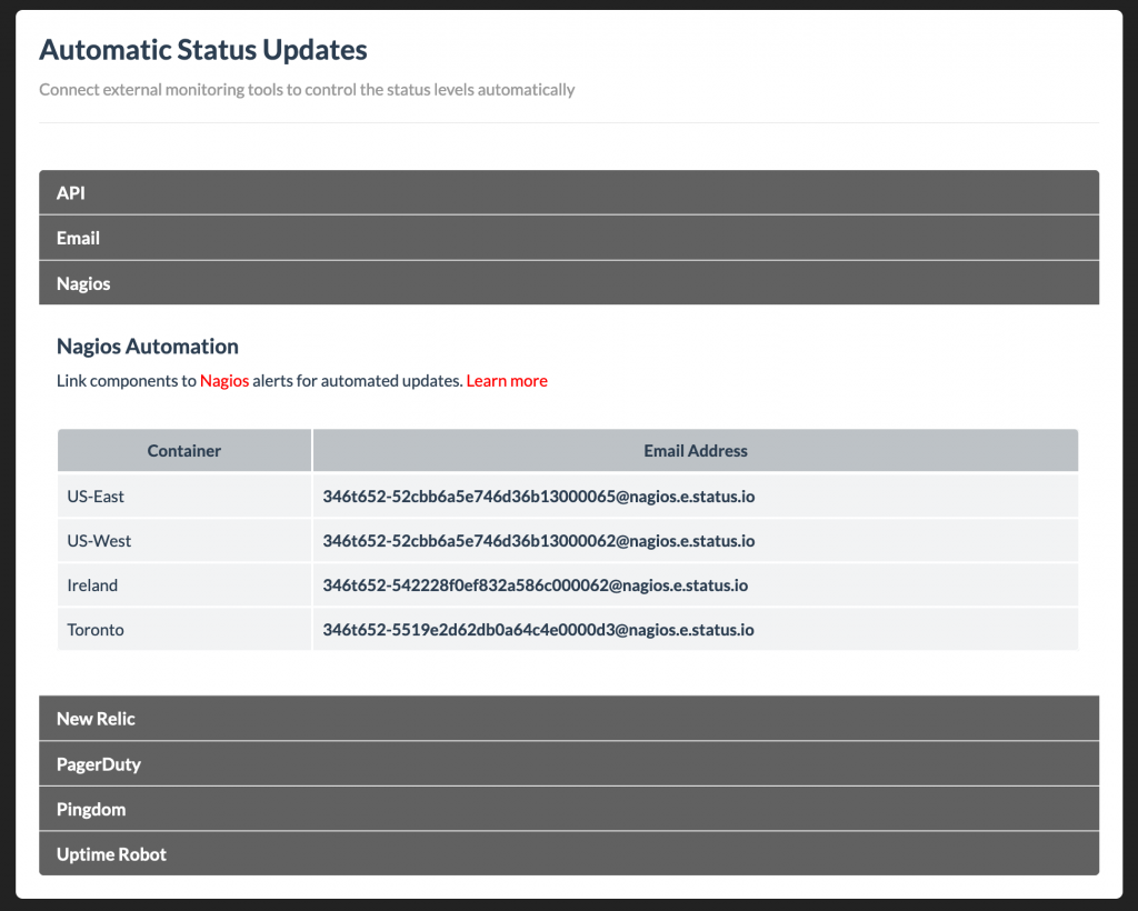 Nagios Monitoring Knowledge Base